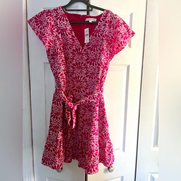 LOFT | Dresses | Nwt Loft Embroidered Dress | Poshmark
